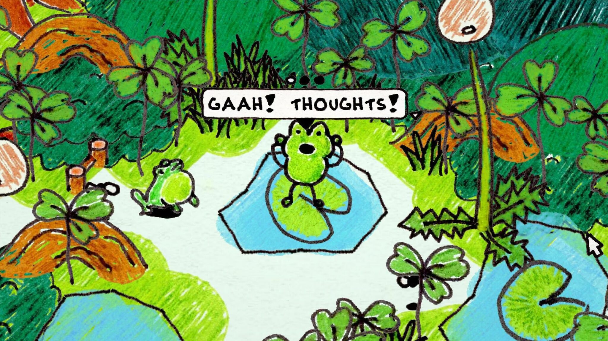 Frog’s Adventure – Buried Treasure