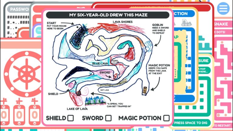 20 Small Mazes – Buried Treasure