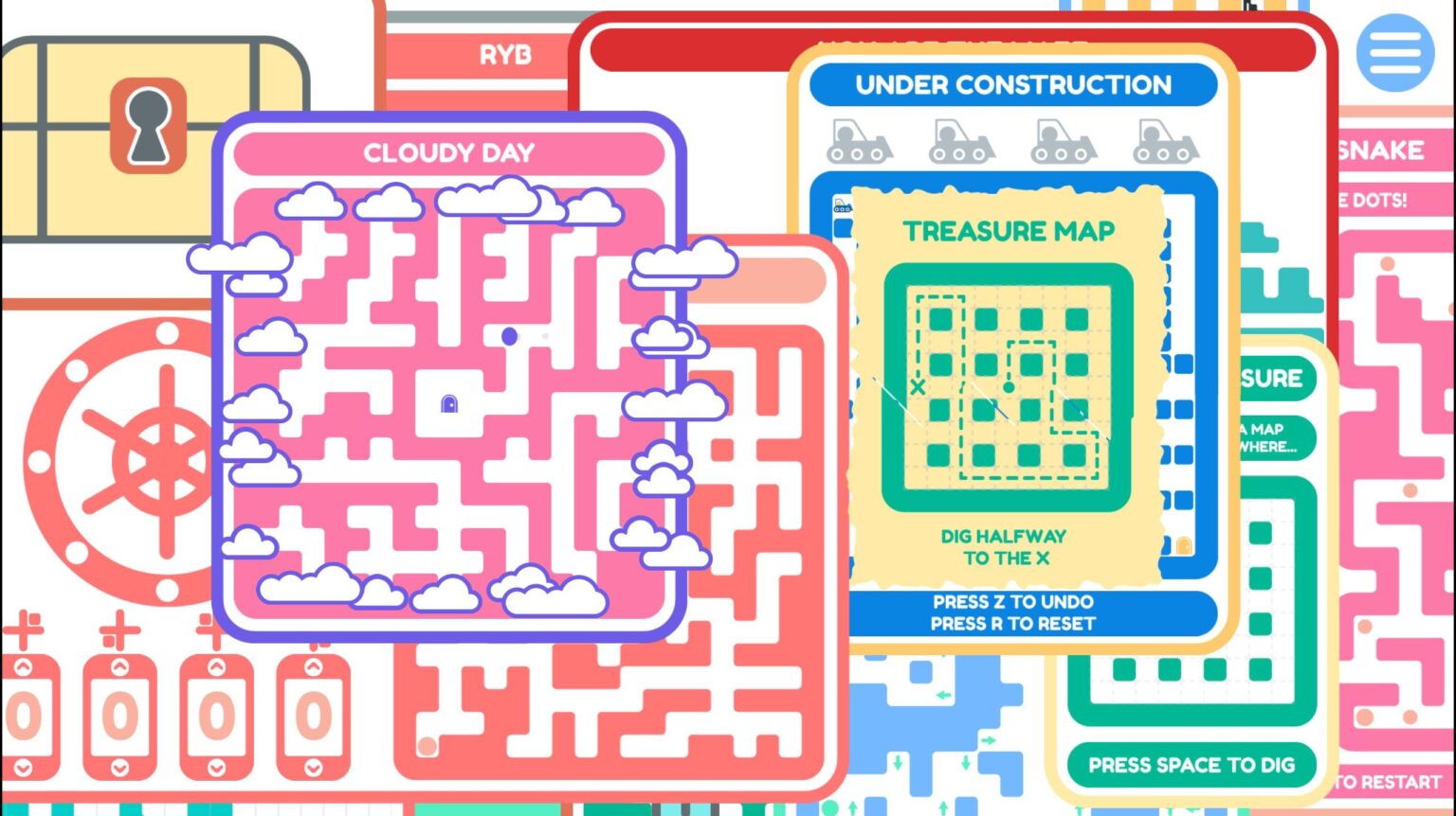 20 Small Mazes – Buried Treasure